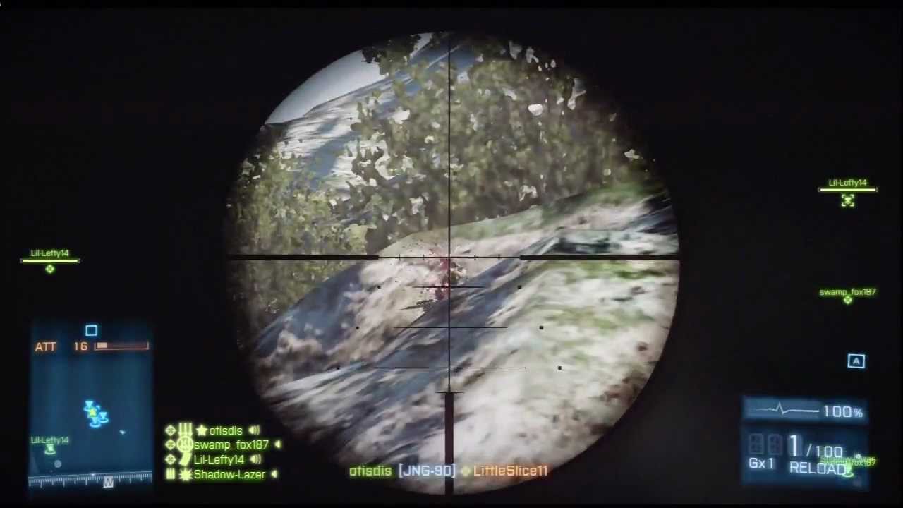 BF3 - JNG-90 Long Distance Highlights - YouTube