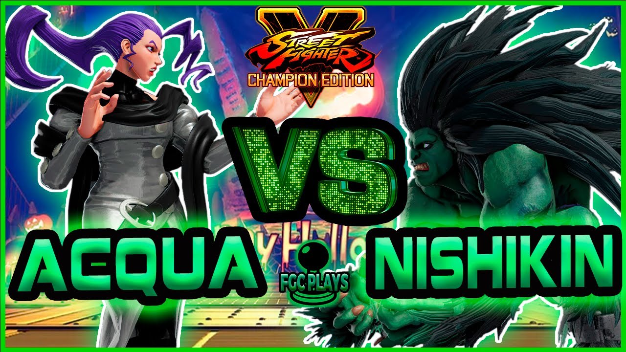 SFV CE: Acqua (Rose) vs Nishikin (Blanka) 🔥 Battle Lounge 🔥 Street ...
