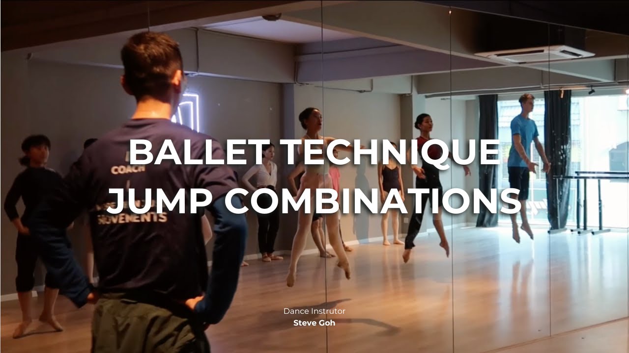 Danztech Studio | Ballet Technique Jump Combinations | Dance Instructor ...
