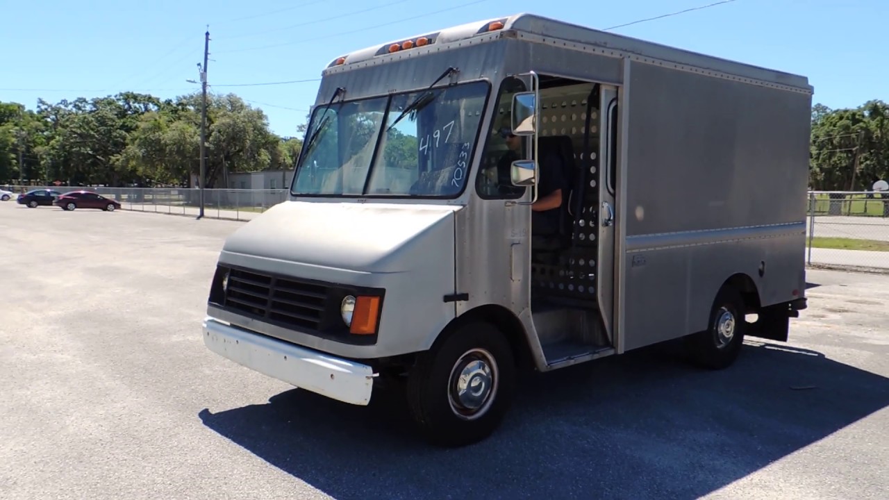 Item #497 1994 Chevy Step Van - YouTube