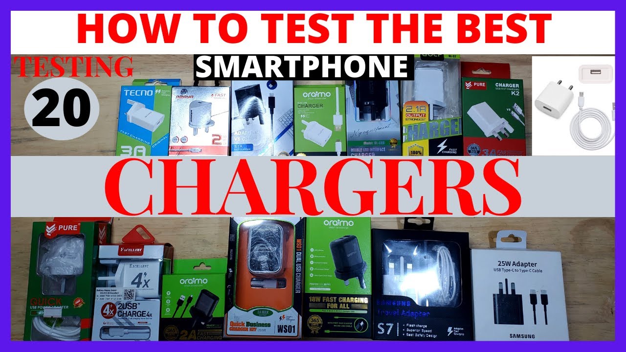 How to test the best smartphone Chargers - YouTube