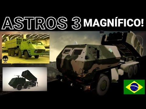 ASTROS 3 COMO VOCÊ NUNCA VIU! ASSIM É O LANÇADOR 8X8 DA AVIBRAS ...