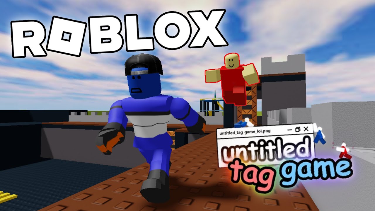 Actually Playing Roblox Untitled Tag Game - YouTube