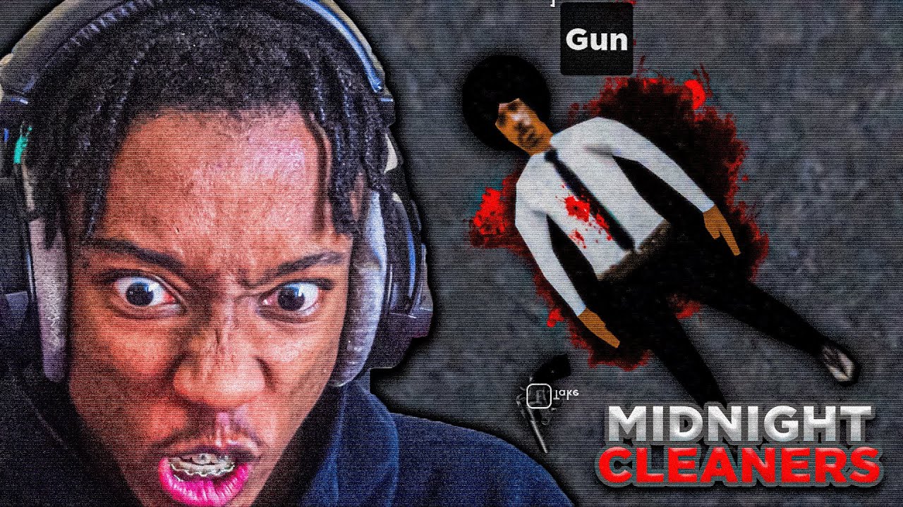 IS THAT CORYXKENSHIN ON THE GROUND?! | Midnight Cleaners (Roblox ...