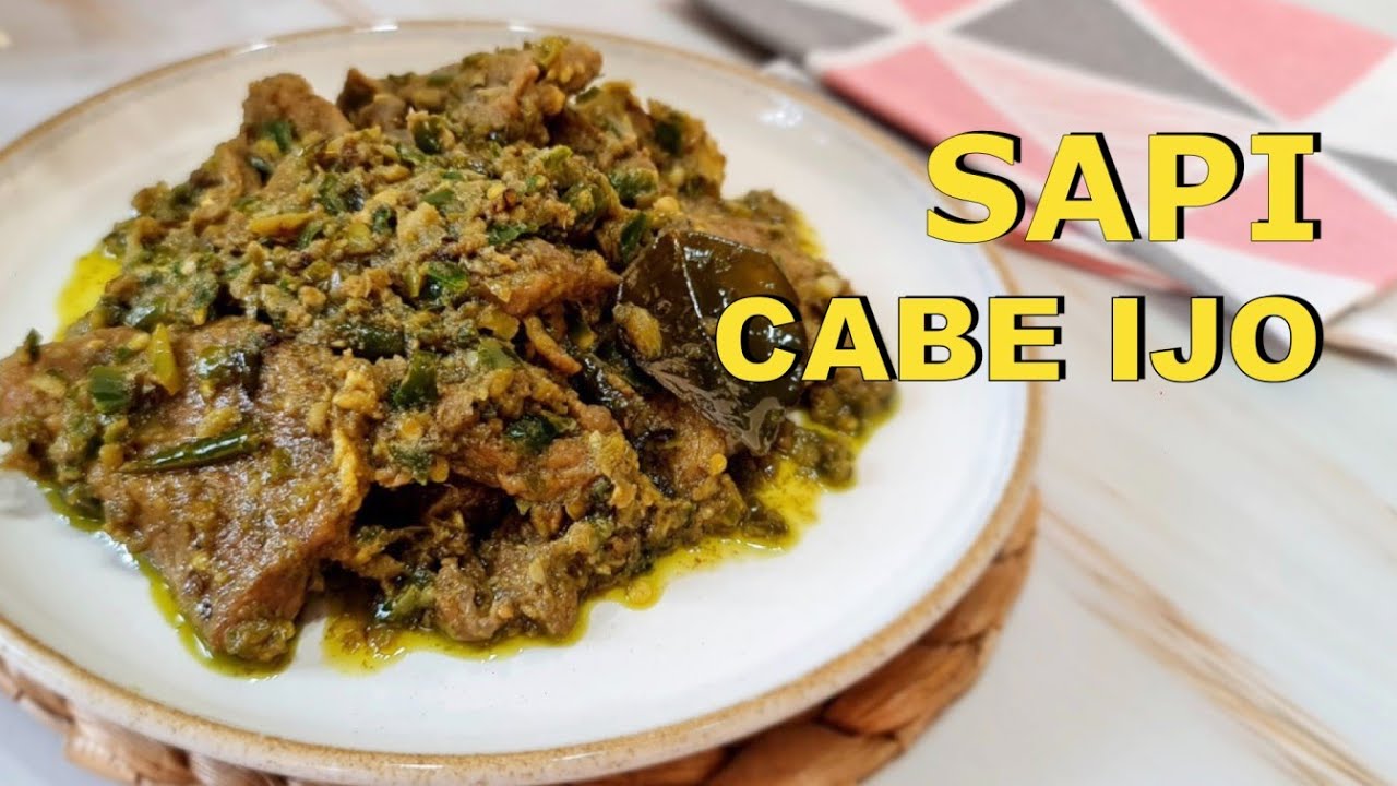 Sapi Cabe Ijo Ala Chef Renatta Versi Simple - YouTube