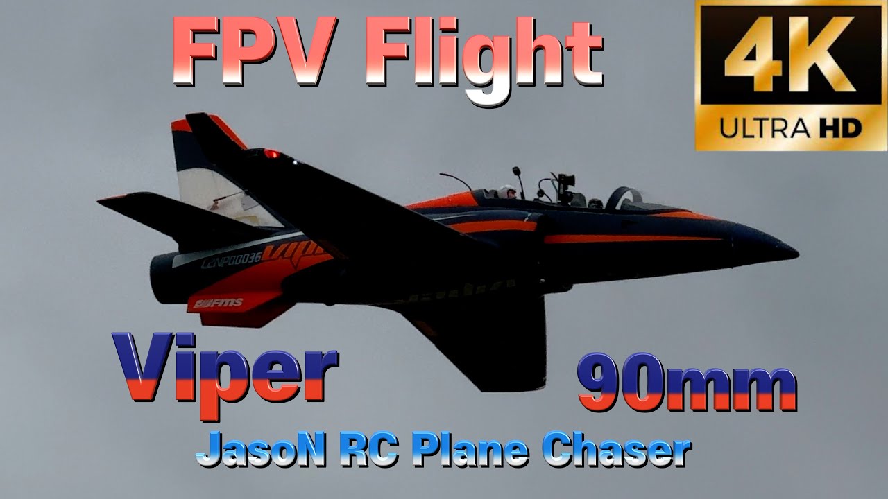 FPV Flight Viper FMS 90mm EDF - YouTube