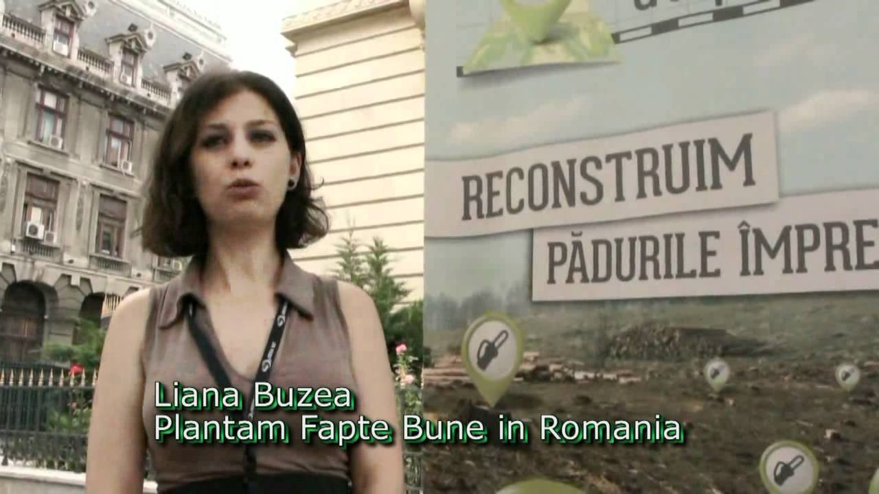 Liana Buzea despre Plantam Fapte Bune in Romania - YouTube