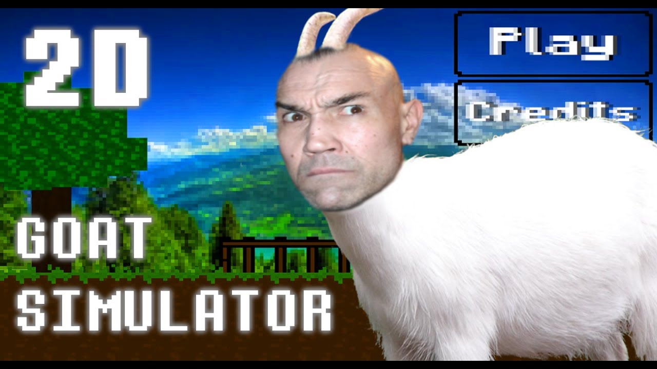 ICH WILL LECKEN! | GOAT SIMULATOR 2D | LET'S PLAY FUNNY INDIE GAMES ...