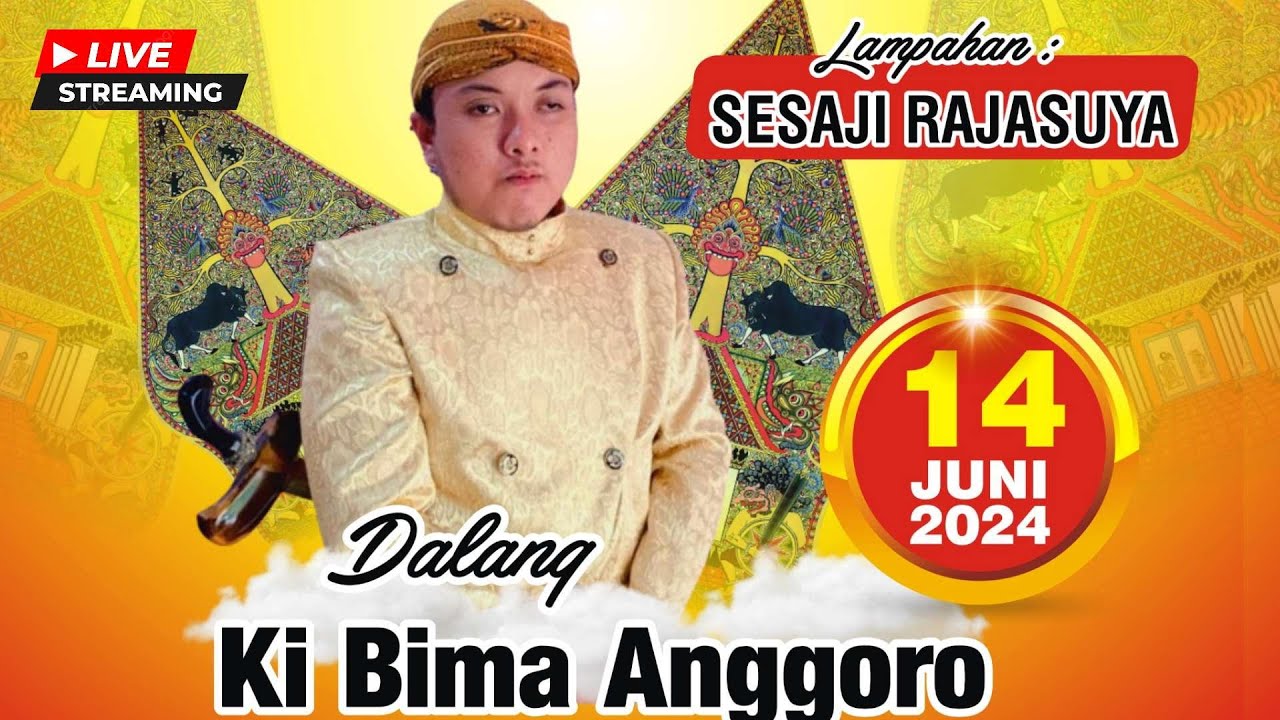 🔴Live Wayang Kulit Dalang "Ki Bima Anggoro" Lakon Sesaji Rajasuya Live Kemaduh Baron Nganjuk ...