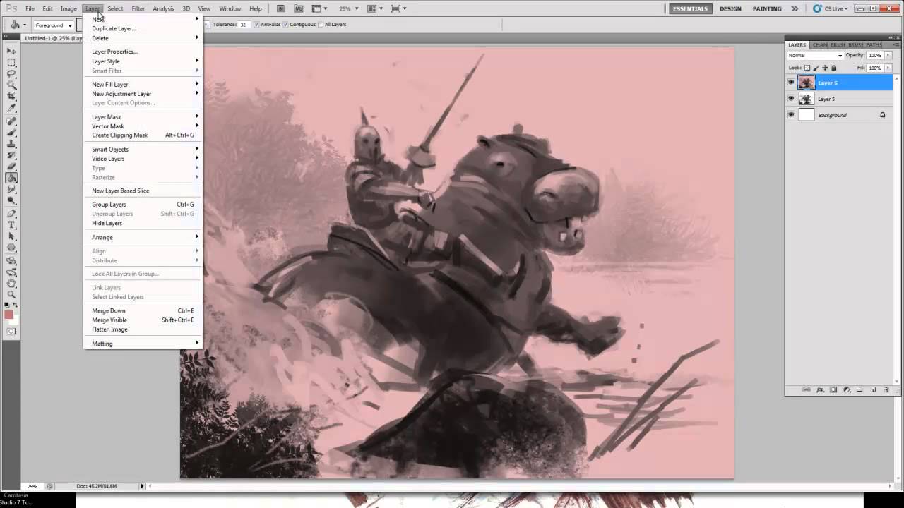 Hippo Rider crossing a river - YouTube