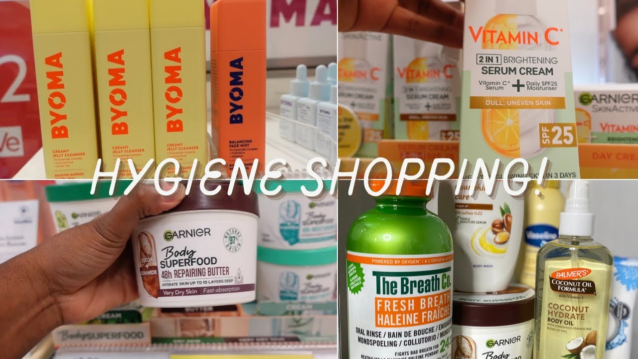 Come Hygiene shopping With Me + Hygiene Haul - YouTube