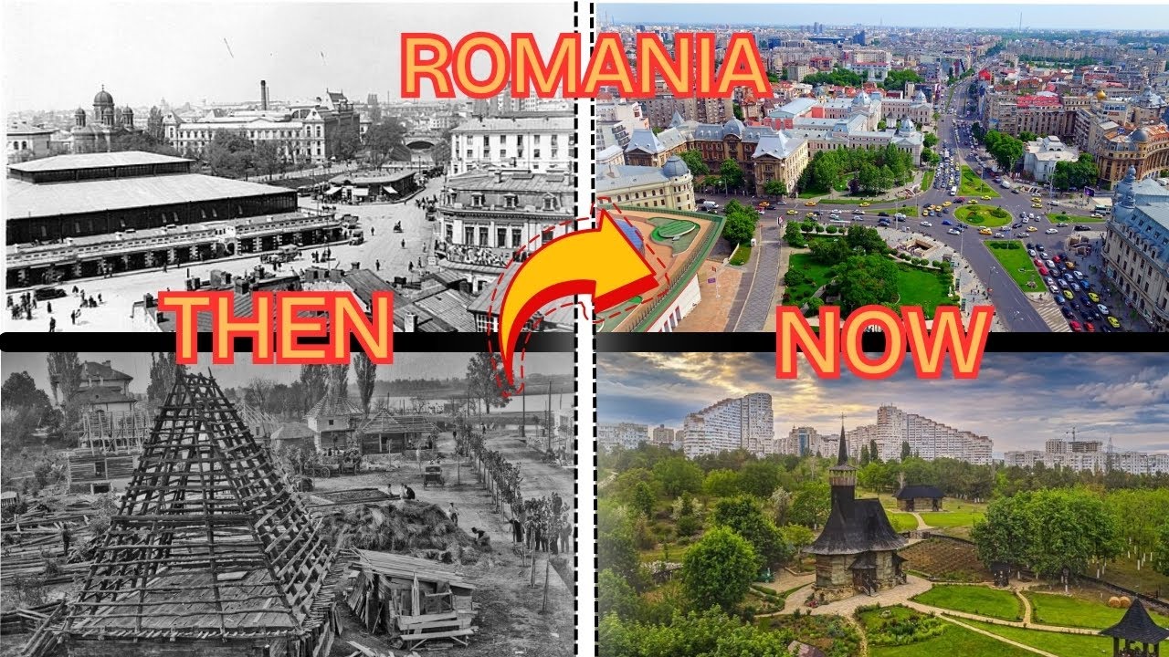Romania Then & Now : From Ancient Roots to Modern European Nation ...
