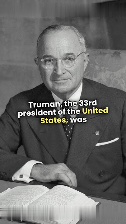Truman 33rd US President Leadership in Crisis#history # ...