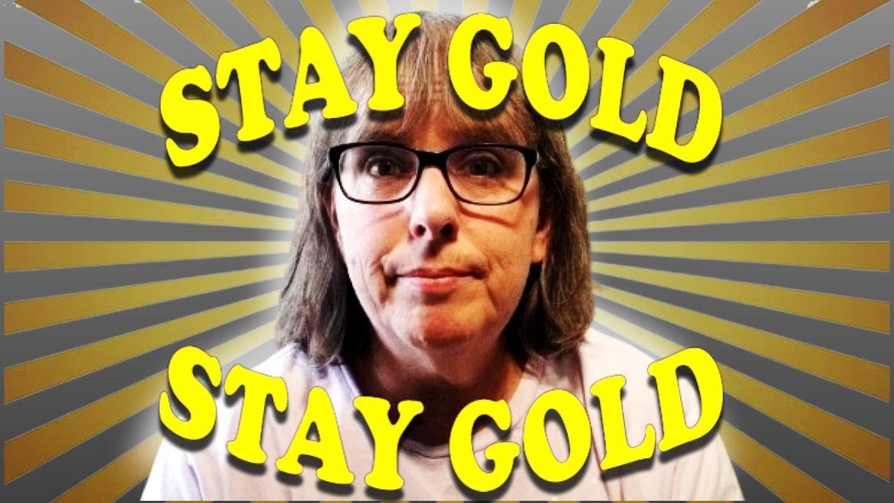 The STAY GOLD Tag! Here's to BookTube! - YouTube