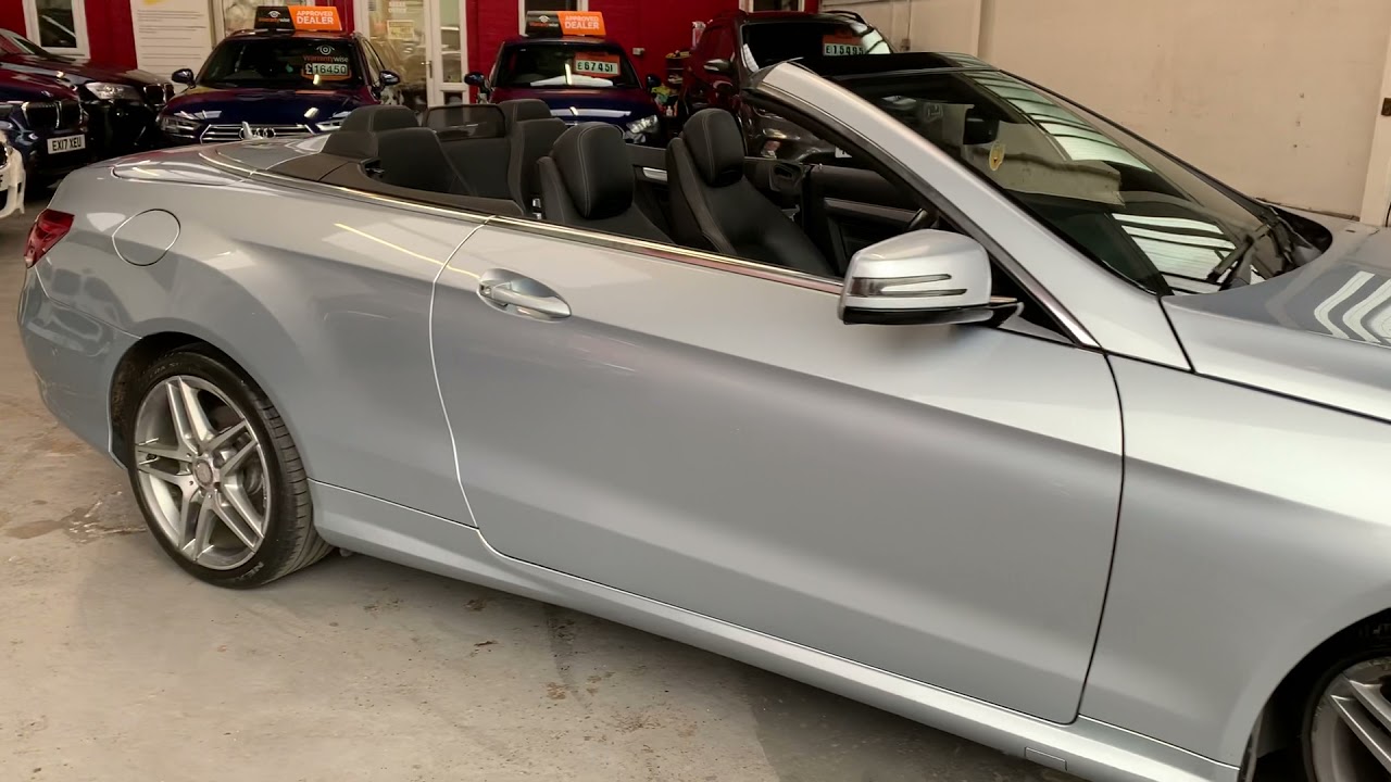 Mercedes E Class Convertible 2015 - YouTube