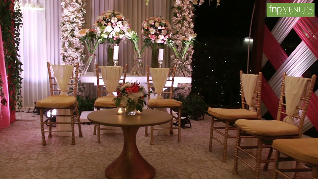 Beautiful Nikaah Ceremony Setup at Opulent by FNP Venues - YouTube