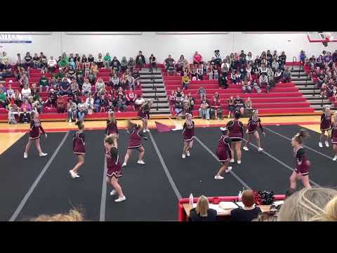Stuarts Draft Quarterback Club Senior Cheerleaders at Riverheads Little ...