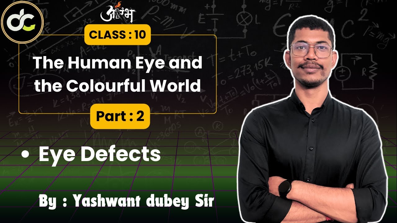 Class 10th The human Eye and colorful world (Science Chapter 10) Part 2 ...