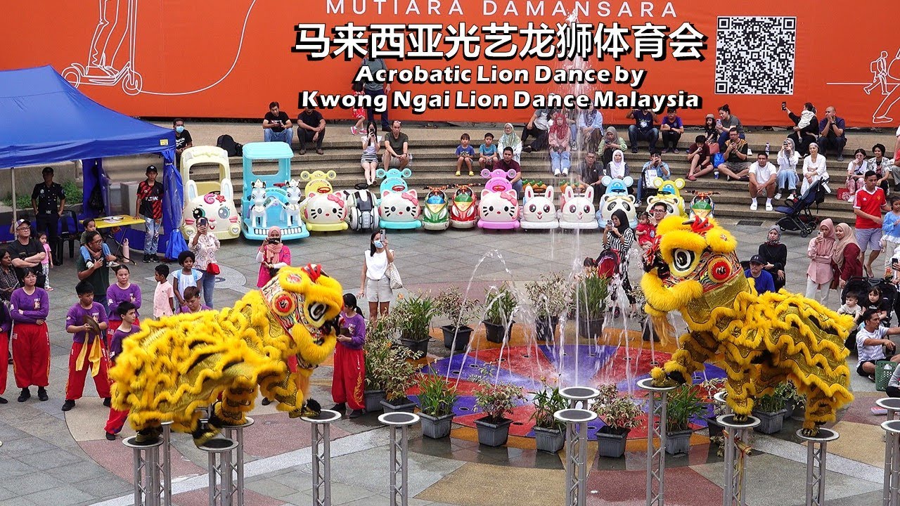 CNY 2024 - Acrobatic Lion Dance by Kwong Ngai Lion Dance Malaysia at ...