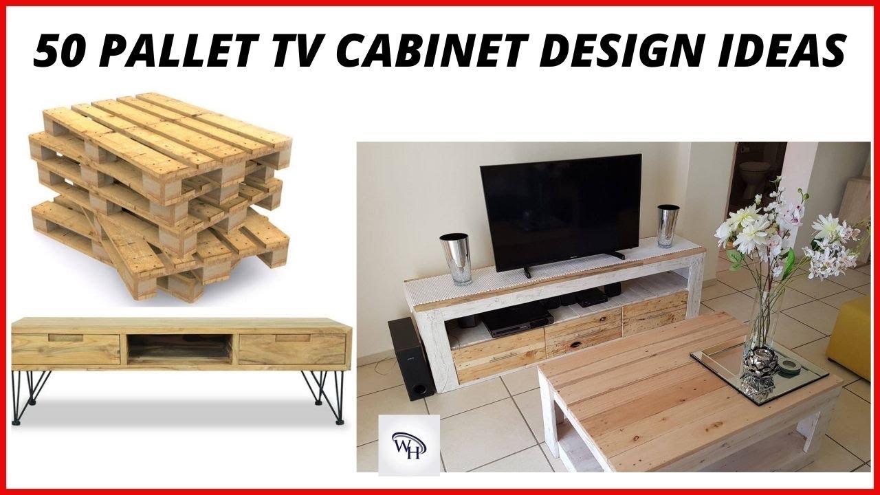 50 PALLET TV STAND IDEAS || PALLET TV CABINET DESIGN IDEAS IN 2021 ...
