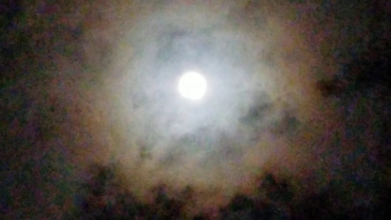 My BFF And My Beautiful Shape Shifting Moon 💕 2/16/20 - YouTube