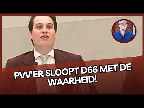 PVV'er Heutink SLOOPT D66 met de waarheid! - YouTube