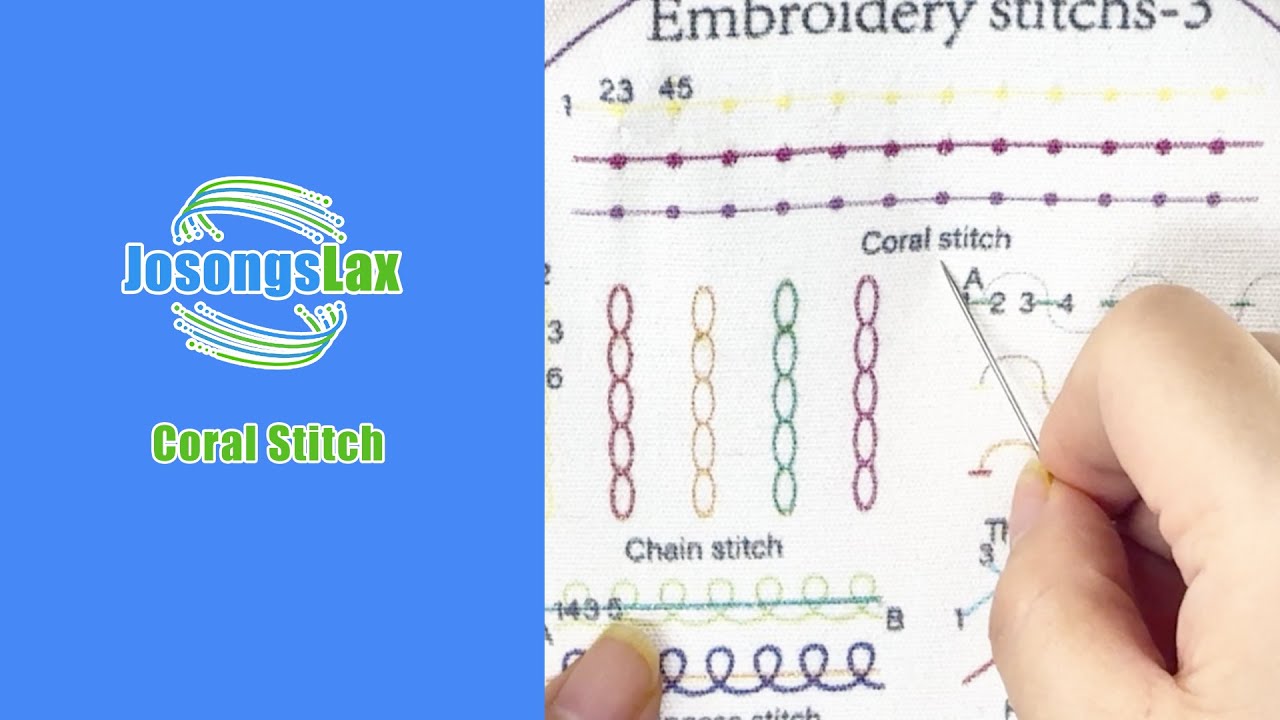 11.Coral stitch - YouTube