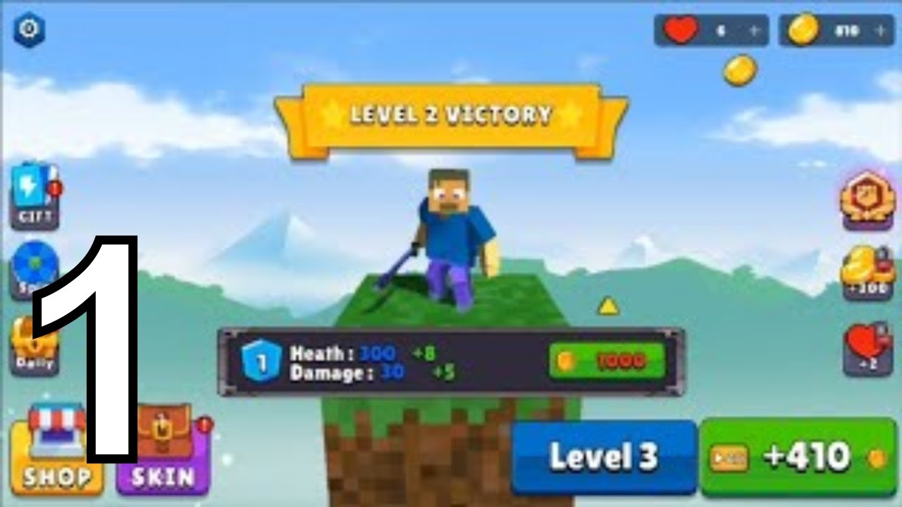 Craftsman Fight - Craft War - Gameplay Walkthrough (Android, iOS) level ...