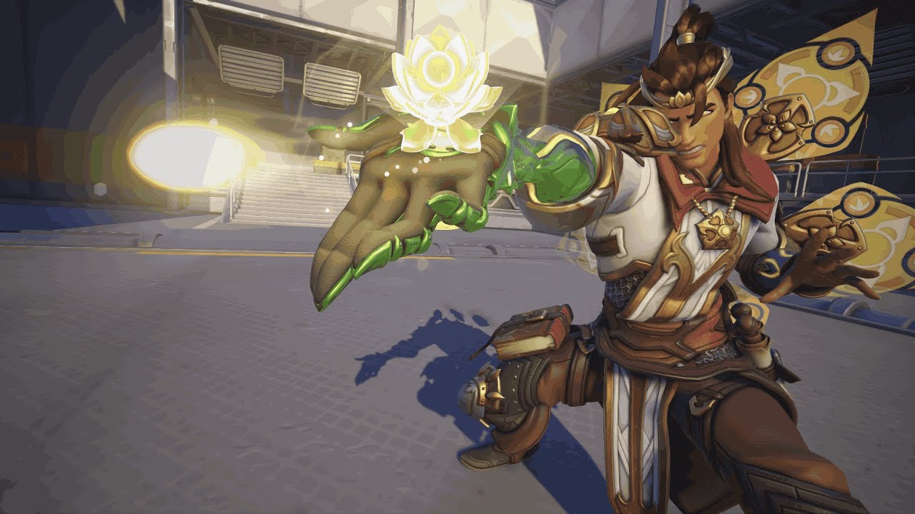 Lifeweaver Jade Weapon Variant on Cleric skin | Overwatch 2 - YouTube