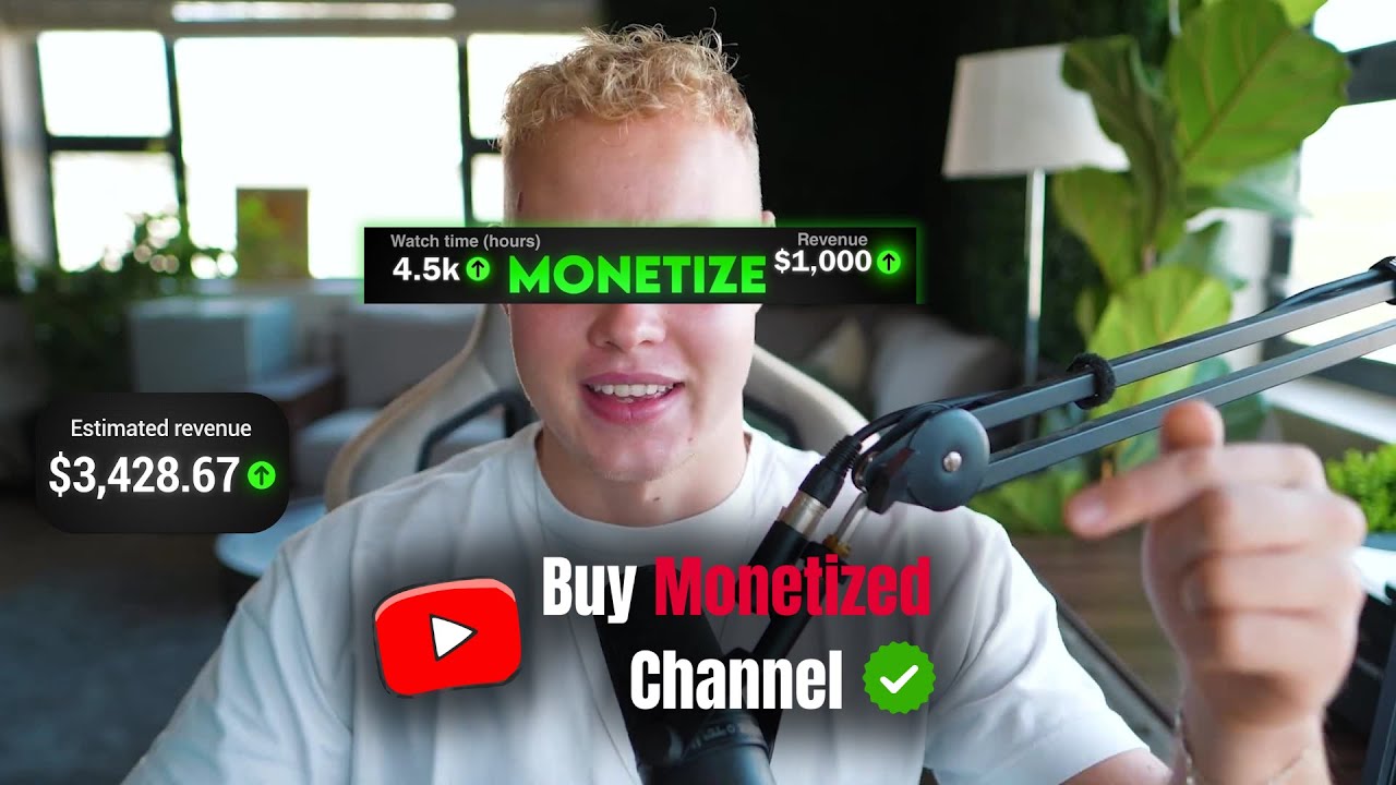 Buy Monetized Channel Guide - Buy Pre Monetized YouTube Channel - YouTube