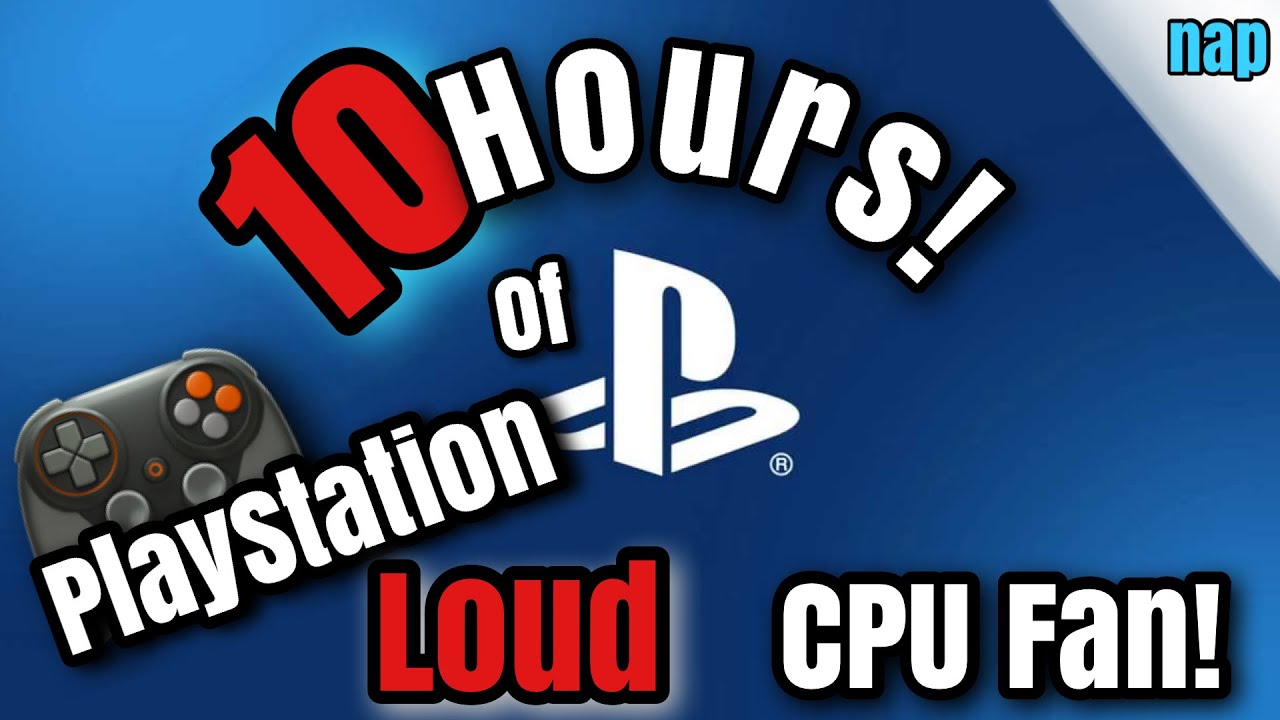 PS4 cpu fan playstation 4 fan noise for SLEEPING | Black Screen - YouTube