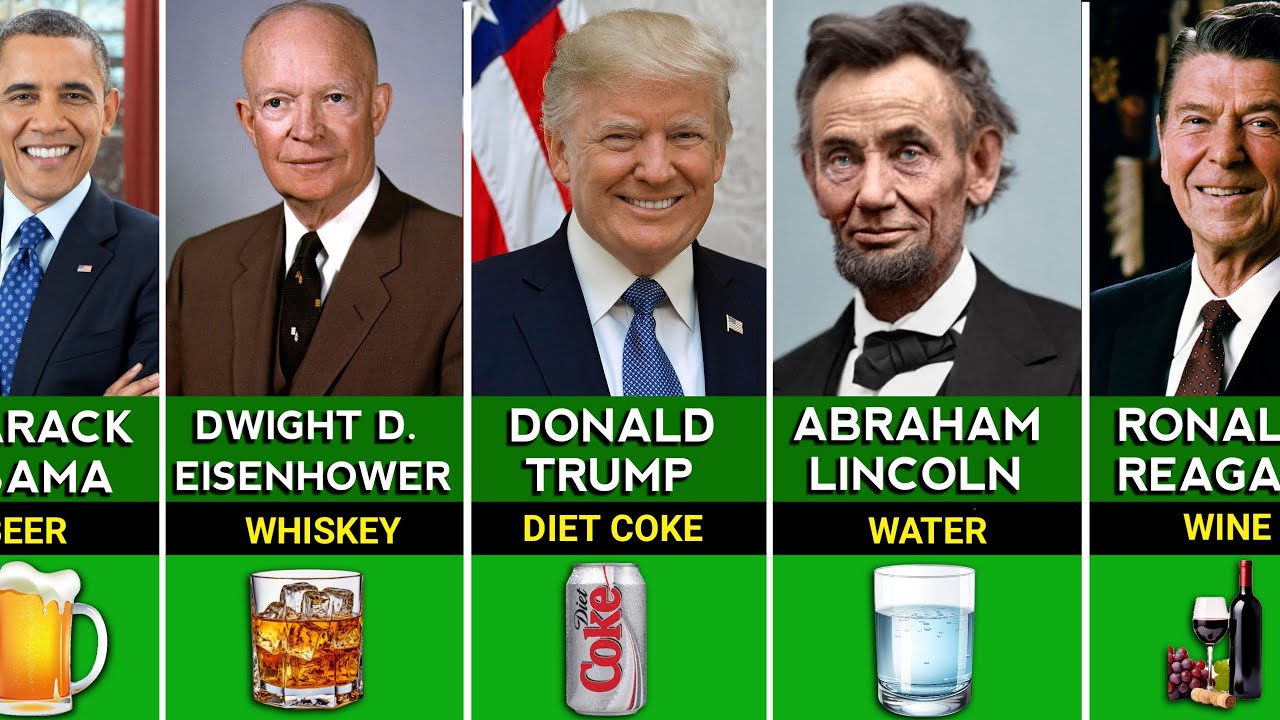Every US President's Favorite Drink - YouTube