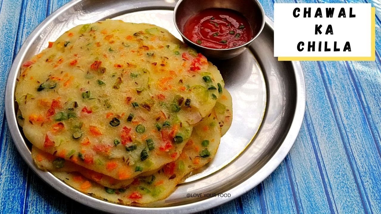 Chawal Ka Chilla | Vegetable Chilla Recipe | Rice Chilla Recipe | कच्चे ...