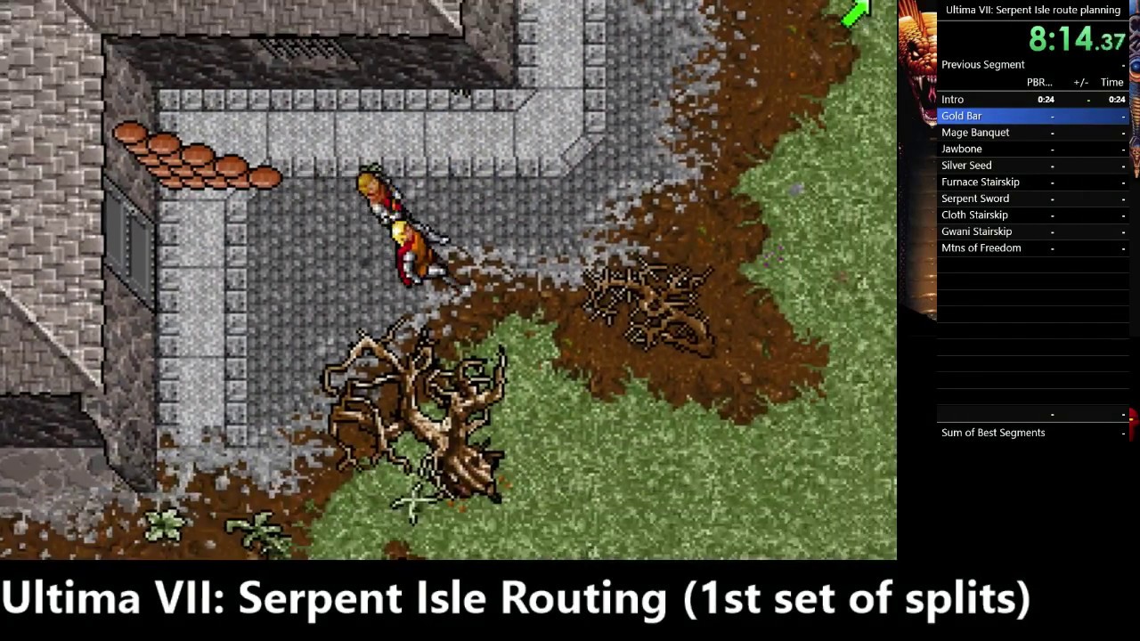 Ultima VII: Serpent Isle speedrun proof of concept - YouTube
