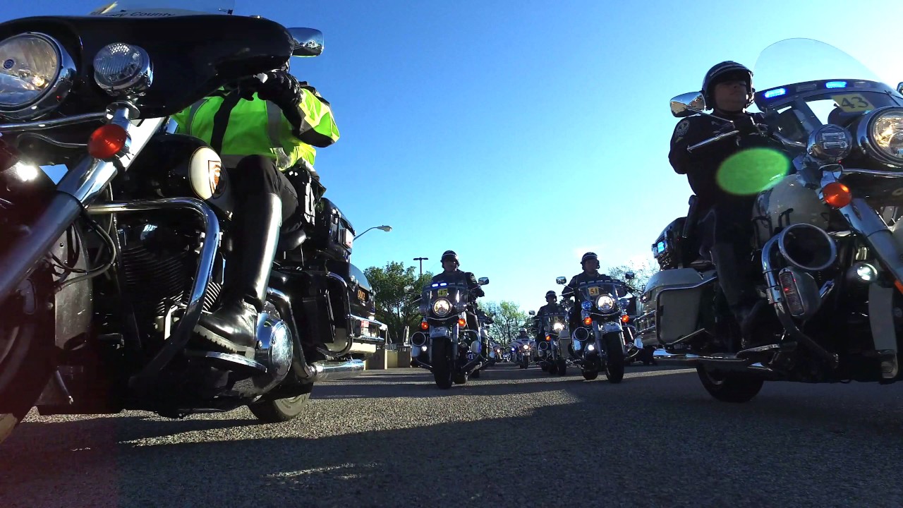 2017 Palmetto Police Motorcycle - Formation Ride - YouTube