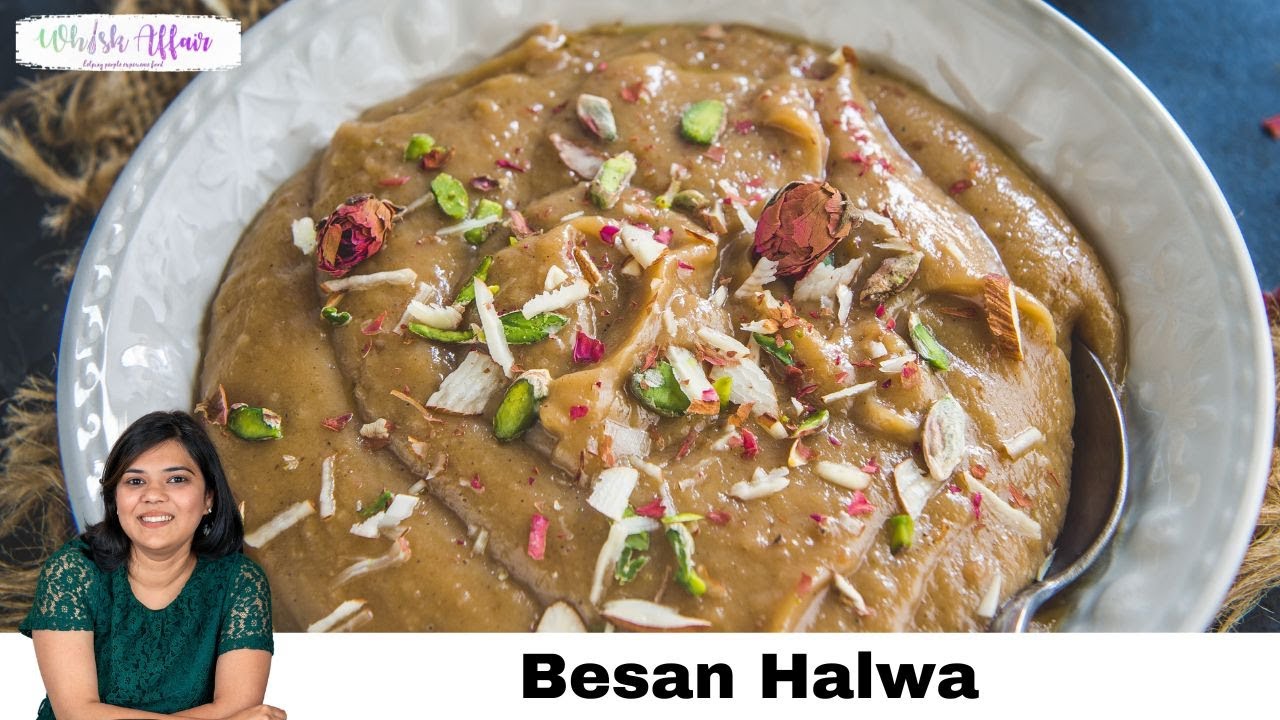 Besan Halwa Recipe - YouTube