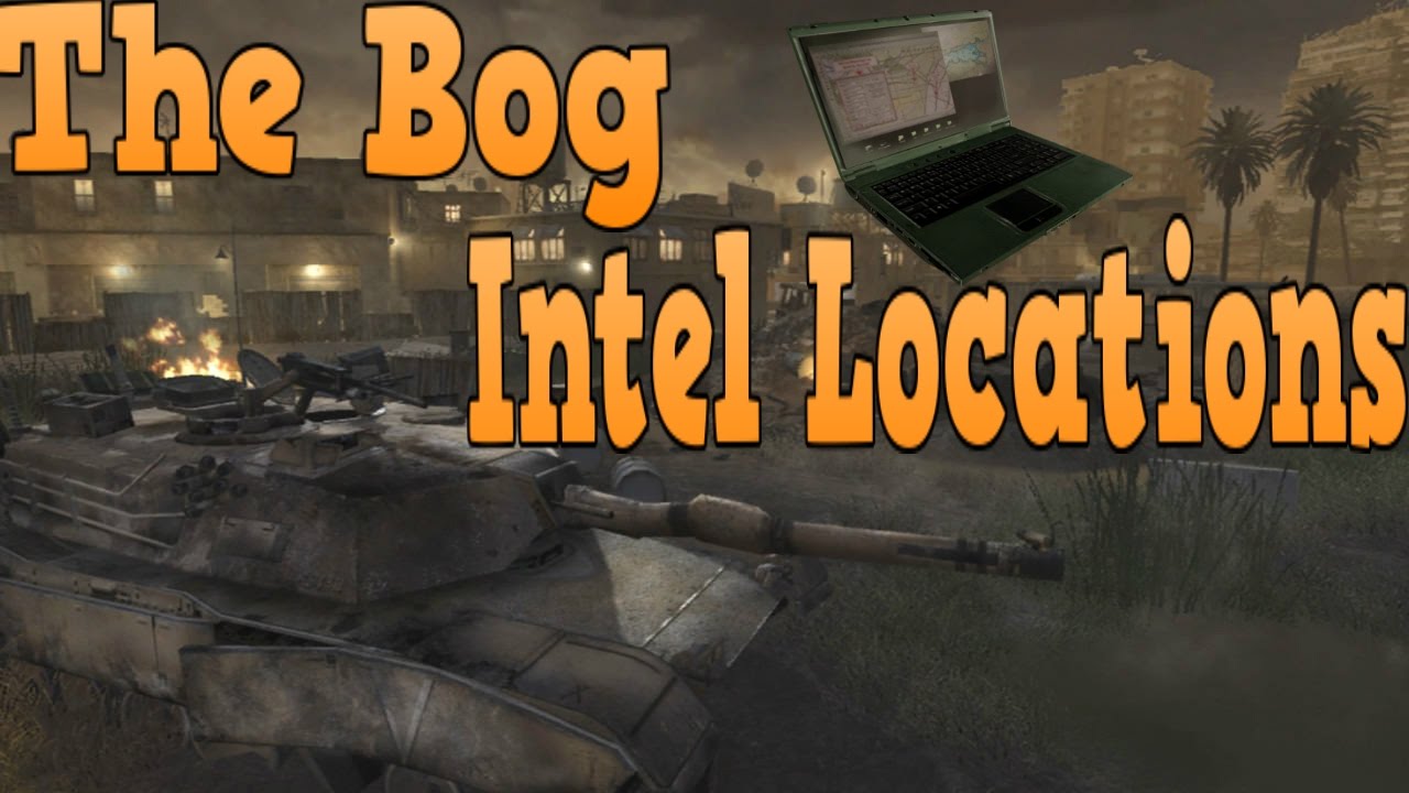 Modern Warfare Remastered The Bog all intel locations - YouTube