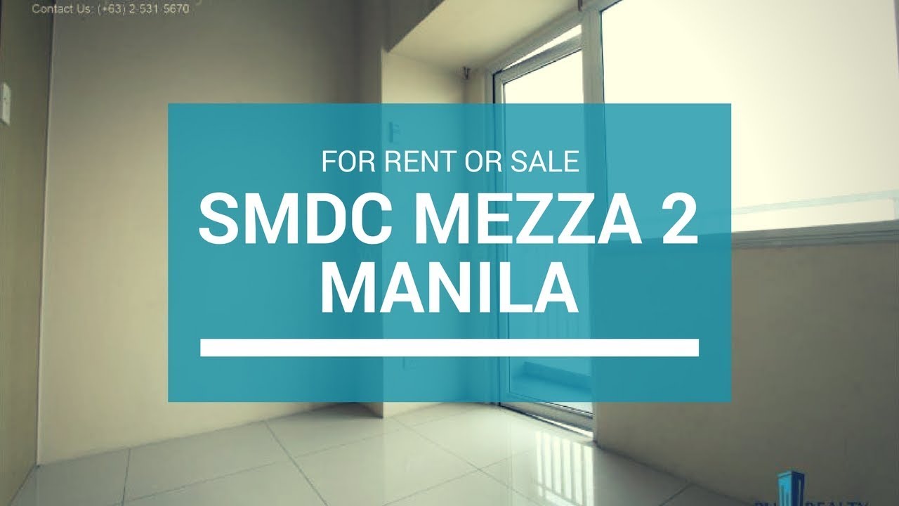 SMDC Mezza 2 Residences. Condo in Sta Mesa For Sale ₱ 4M or For Rent ...