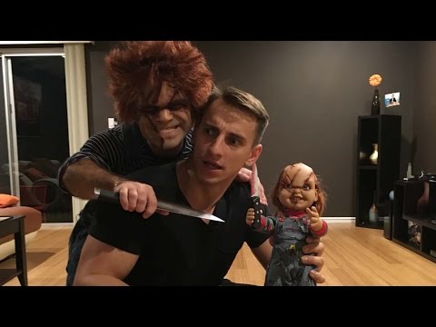 CHUCKY SCARE PRANK BEHIND THE SCENES!!