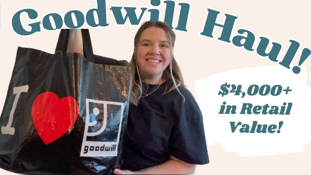 Goodwill Haul! Everything I Paid Up For To Resell Online For Profit ...
