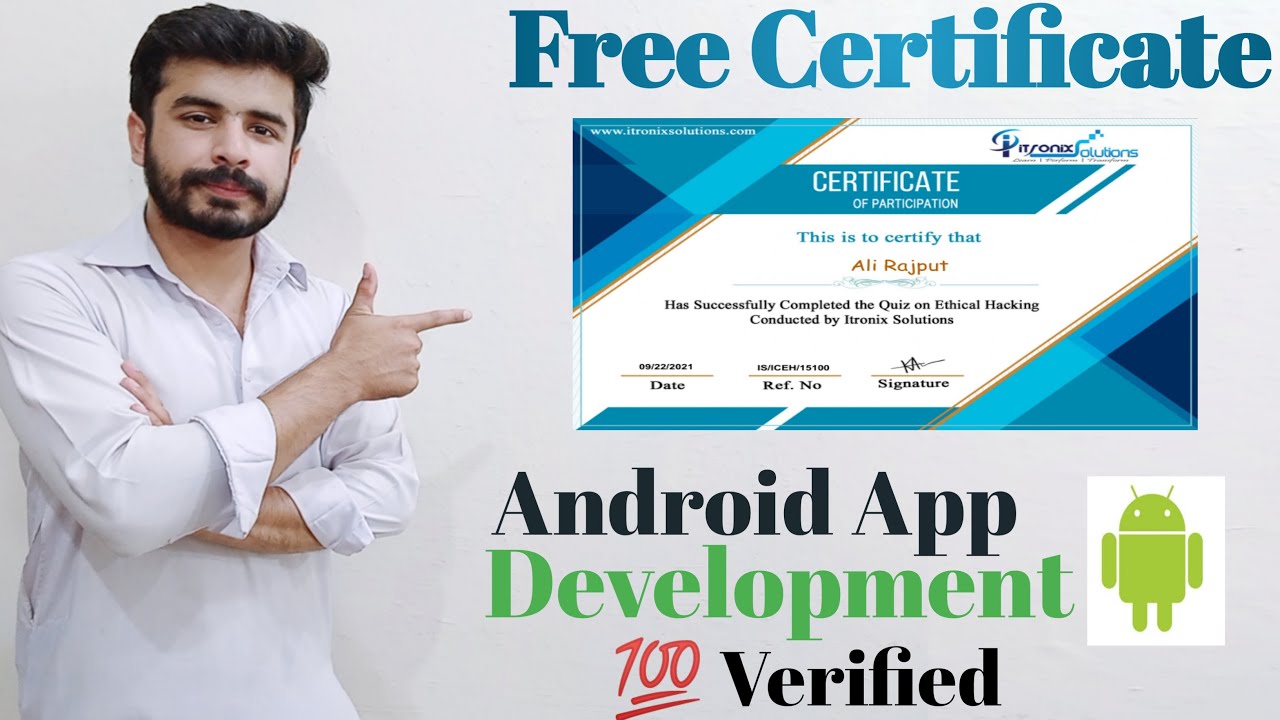 Free Certificate!!! Android App Development!!! Quiz Solution - YouTube