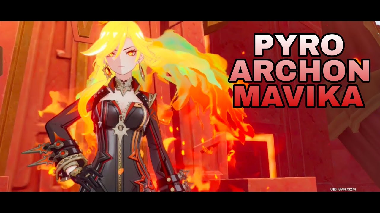 The Pyro Archon "Mavika" Entry - YouTube