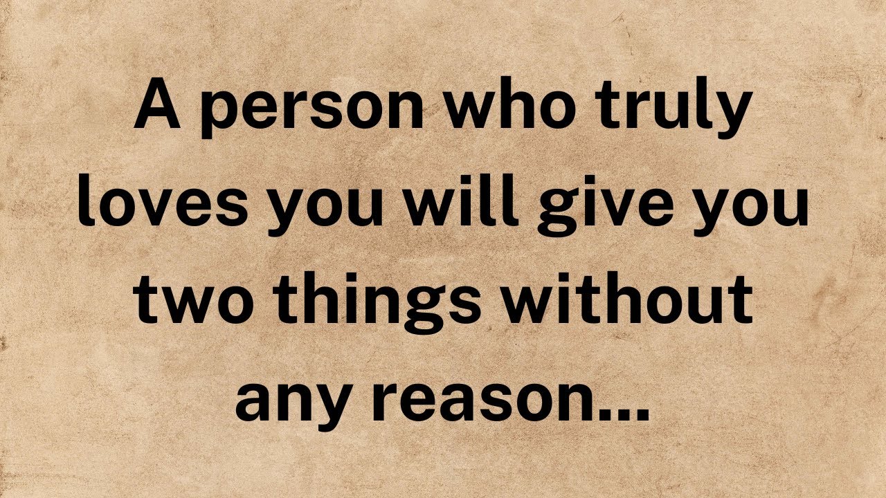 A person who truly loves you will give these two things...|| Psychology ...
