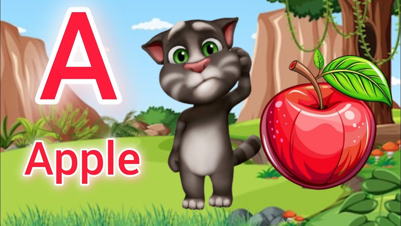 Learning ABCD Letters and Basic English Vocabulary | Toddlers learnin ...