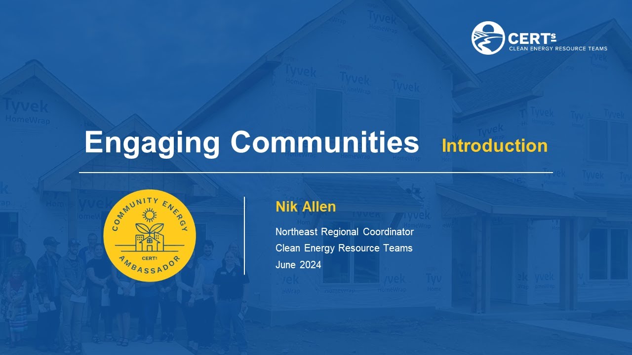 Engaging Community - YouTube