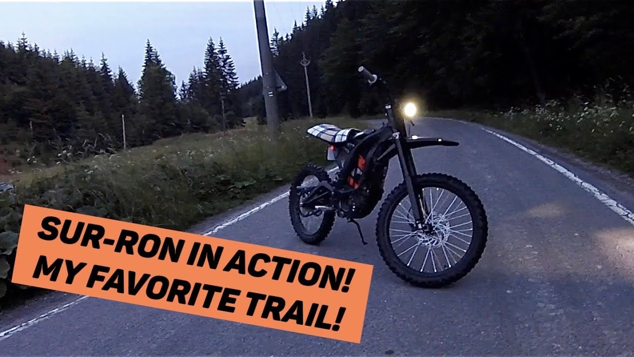 RIDING MY FAVORITE TRAIL ON THE SURRON LIGHT BEE X - YouTube