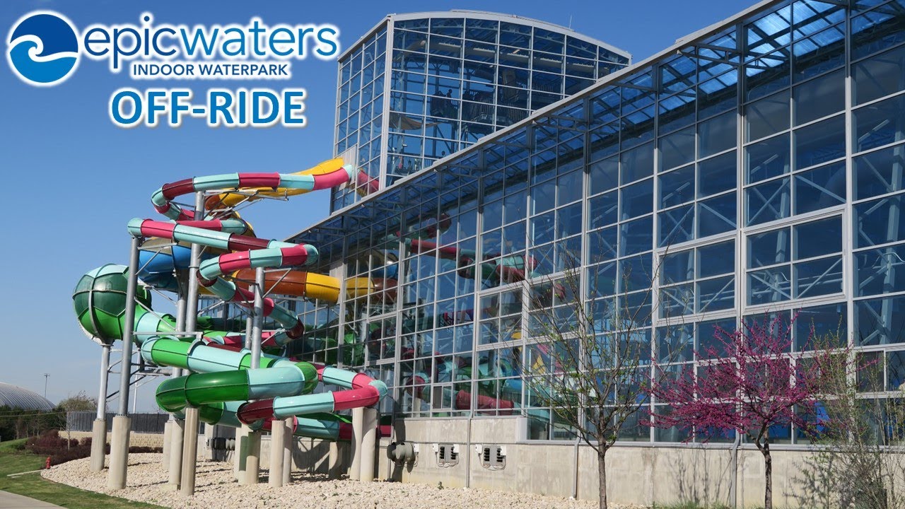 Epic Waters Off-Ride Footage, Texas Indoor Water Park | Non-Copyright ...