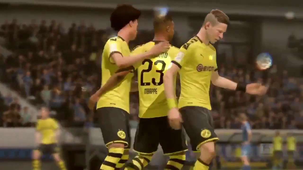 Kylian Mbappé FIFA 20 careergoal - YouTube