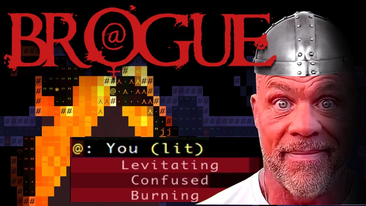 BROGUE - A Modernist Roguelike - YouTube