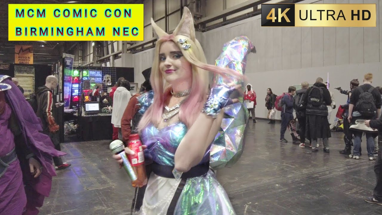 Comic Con Birmingham: Friday Walk Compilation [4K60] - YouTube